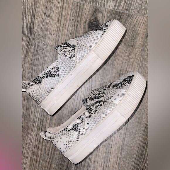 Halogen | Shoes | Halogen Platform Snakeskin Print Platform Sneakers ...